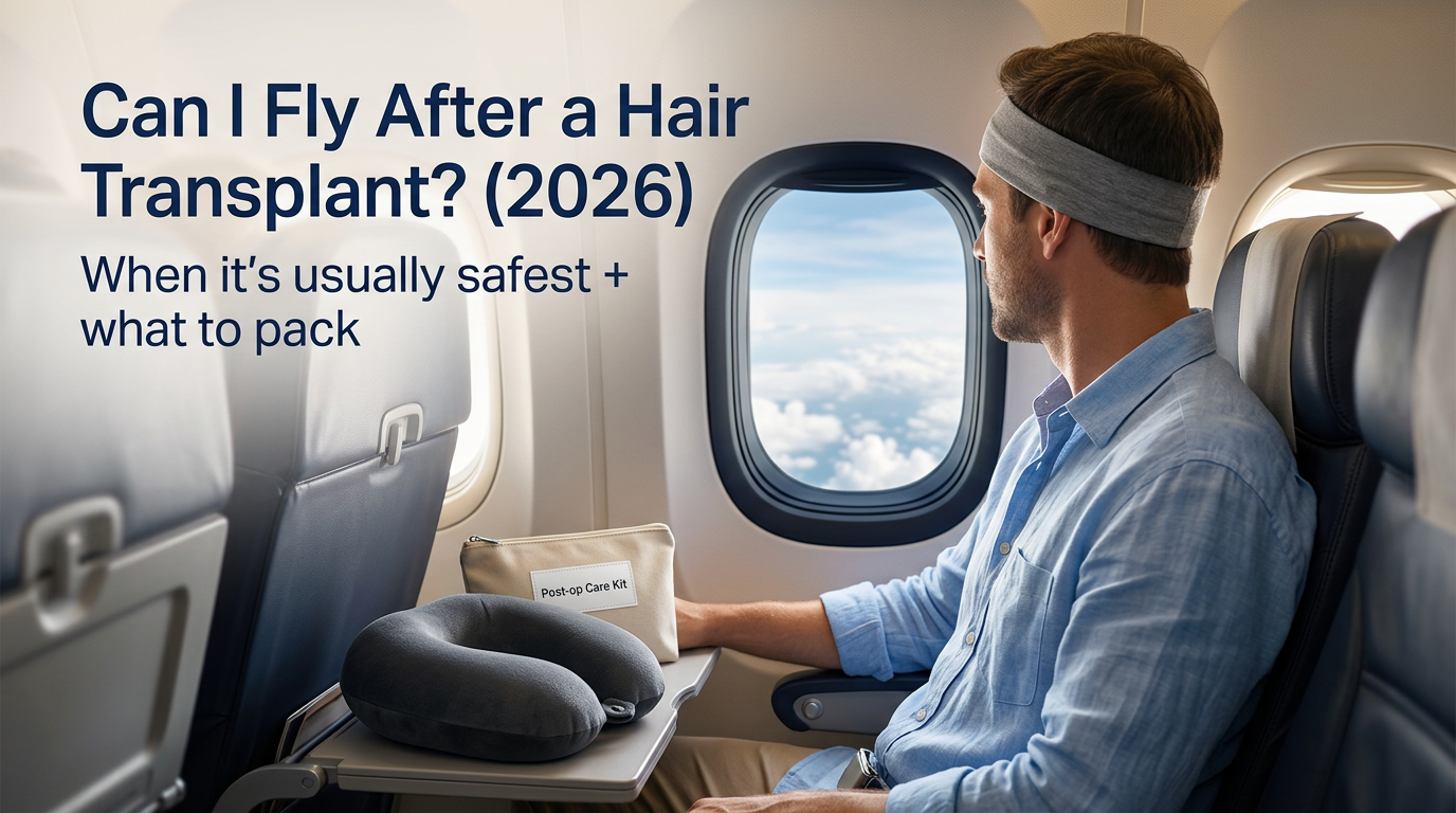 Can I Fly After a Hair Transplant? (2026) Safe Timing, Packing List ...